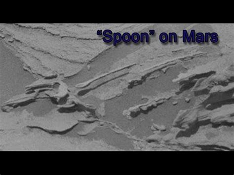 Mars Floating Spoon Anomalous Objects Nasa Says Just Rocks Youtube