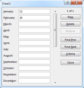 Build A Data Entry Page In Visual Basic For Excel Lobrowser