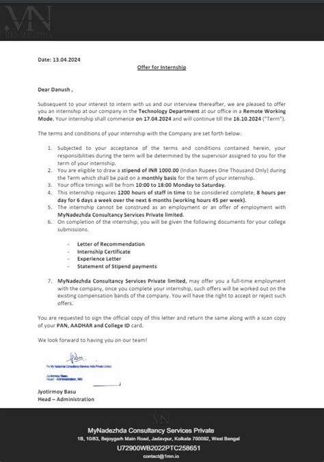 Danush Senthilkumar On Linkedin Internship Grateful Opportunity Futuregoals Thankful