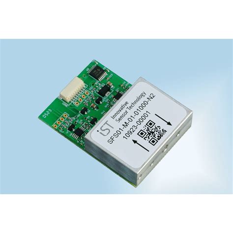 Silicon Flow Sensor Sfs01 M 01000 Innovative Sensor Technology Ist Ag Thermal Mass Gas