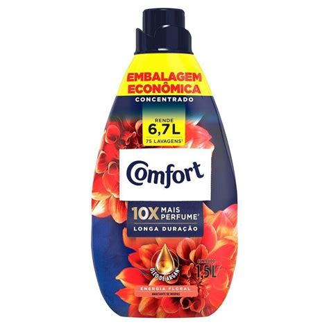 Amaciante Concentrado Comfort Energia Floral 15l Americanas