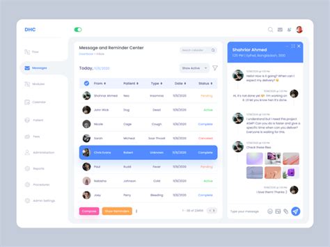 A Professional Dashboard Application Upwork