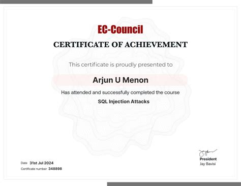 Arjunu Menon On Linkedin Sql Injection Attacks