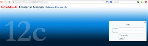 Database Administrator Workshop How To Configure The Port For Em