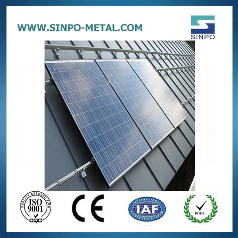 Solar Panel Roof Mount Racking System Pv Module Mounting Bracket Solar Energy System And Solar