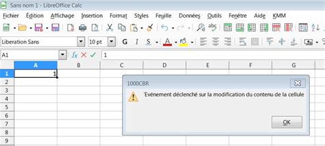 appel d une macro dans excel conditionné par la contenu d une cellule