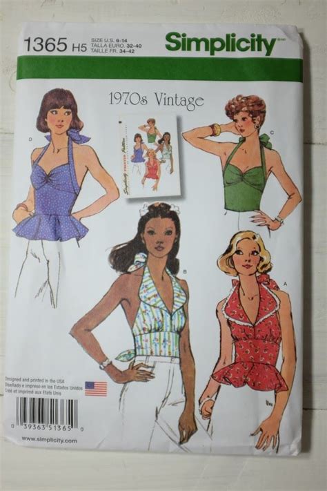 Simplicity Sewing Challenge The Vintage Crop Top Sewing Challenge Simplicity Sewing