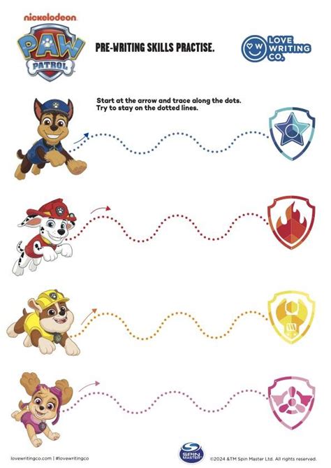 Paw Patrol Thank You Page With Downloads