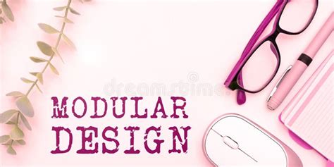 Inspiration Showing Sign Modular Design Concept Meaning Product