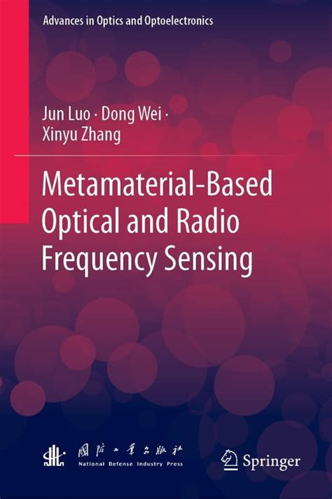 Metamaterial Based Optical And Radio Frequency Sensing De Xinyu Zhang En Librerías Gandhi