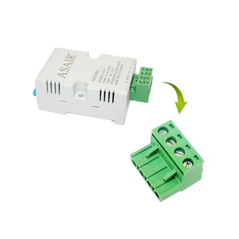 asair 표준 modbus rtu 프로토콜 온도 및 습도 센서 rs485 aw5485 빌딩 자동화 시스템