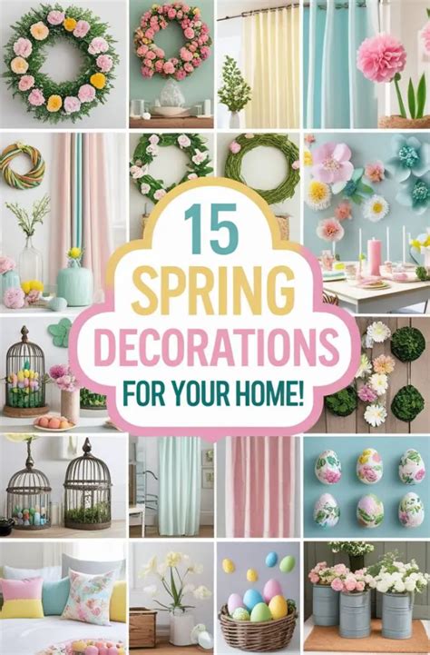 15 Beautiful Spring Decorations To Refresh Your Home