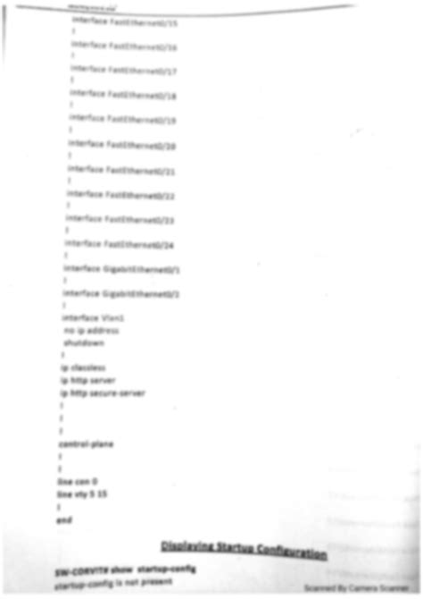Solution Switching Configuration Complete Studypool