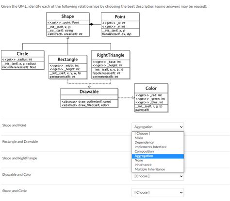 Solved Given The UML Identify Each Of The Following Chegg Com