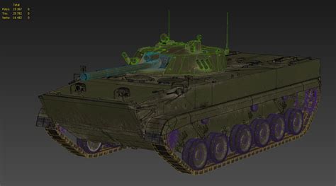 3d Soviet Bmp 3 Model Turbosquid 1304125