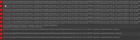 Errors When Switching From UWP To Standalone Issue Microsoft MixedRealityToolkit Unity