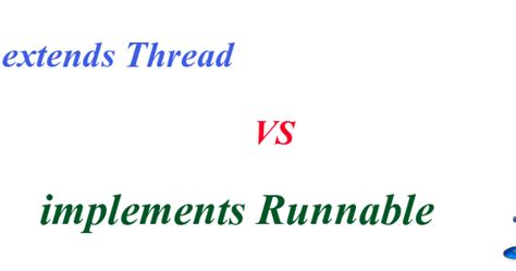Java By Examples Difference Between Thread And Runnable In Java