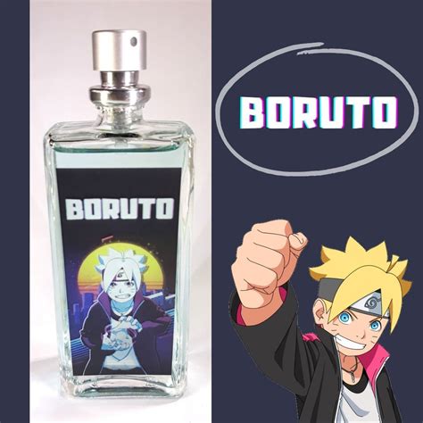 Anime Mangá Perfume De Personagem Naruto Boruto Fragrância Masculina