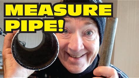 Measure Pipe Diameter With Homemade Tools YouTube