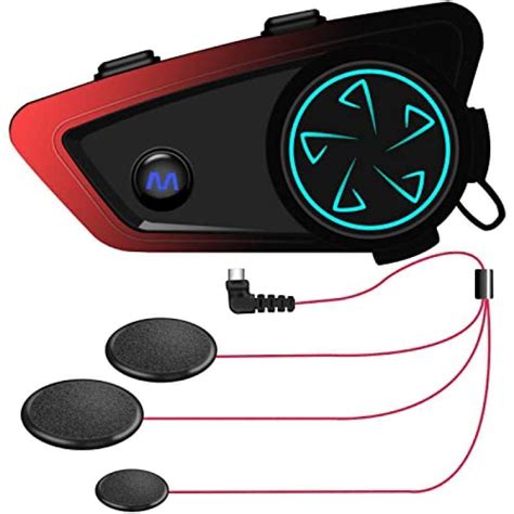 Jual Cofunkool Motorcycle Helmet Bluetooth Headset Intercom With Noise Reduction Microphone