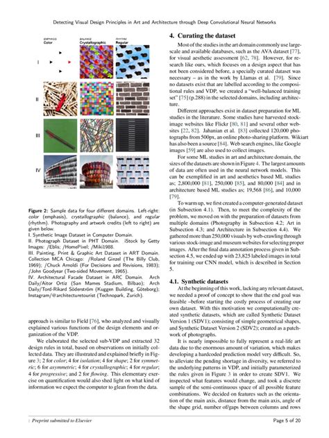 detecting visual design principles in art and architecture through deep