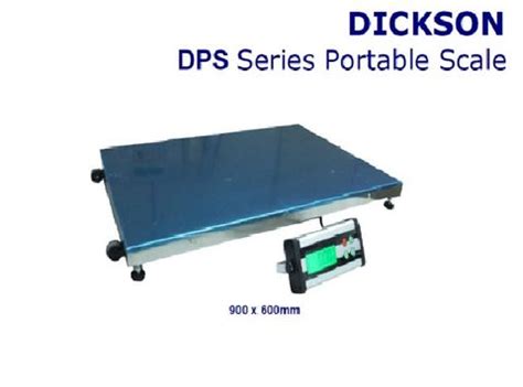 Dickson Dps 200kg And 300kg Series Portable Scale Platform Scale Sin