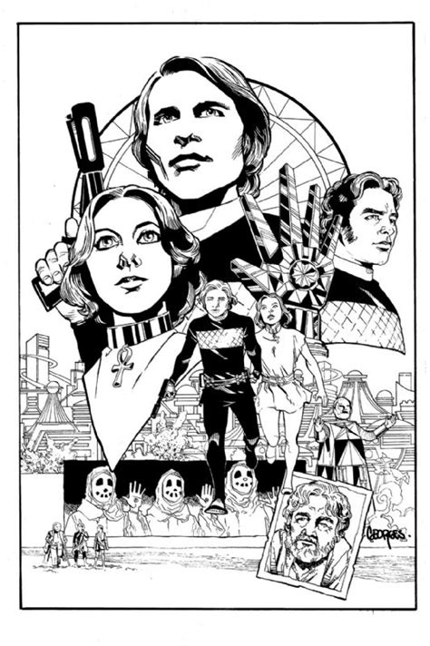 Logans Run In Georges Jeantys Georges Jeanty Kabalounge Art Comic