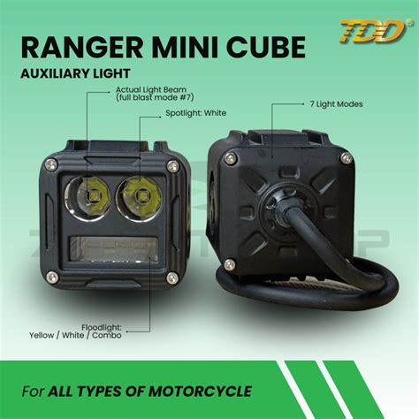 Tdd Ranger Mini Cube Shopee Philippines