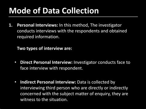 Collection Of Data Class 11 Statistics Pptx