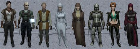 Tsl Improved Party Outfits At Star Wars Knights Of The Old Republic 2
