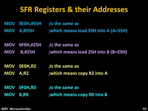 INTRODUCTION TO MICROCONTROLLERS(8051) ARCHITECTURE,INSTRUCTION SET ,ADDRESSING MODES | PPT