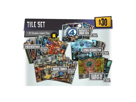 Marvel Zombies Tile Set Bundle Kickstarter
