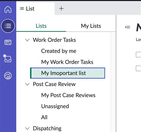 solved re how to add new list in configurable workspace servicenow