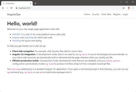 Upgrade The Angular Net Core Spa Template To Angular 9 Jason Taylor