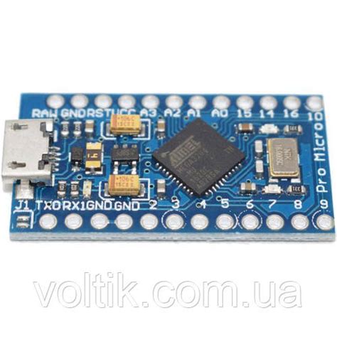 Плата Контроллер Arduino Pro Micro на Atmega32u4 Micro Usb Id 2247045034 цена 203 ₴ купить