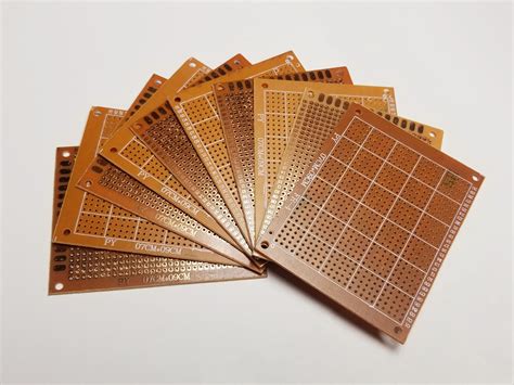 10 Pc 7cm X 9cm Prototype Circuit Solder Breadboard Protoboard
