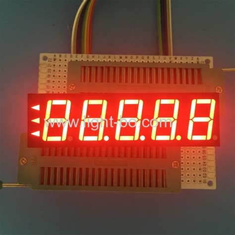 5 digit 14 2mm led display five digit 0 56 7 segment 5 digits 0 56 led 7 segment from china