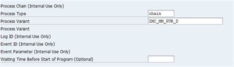 Solved Abap Program To Launch A Process Chain Sap Community