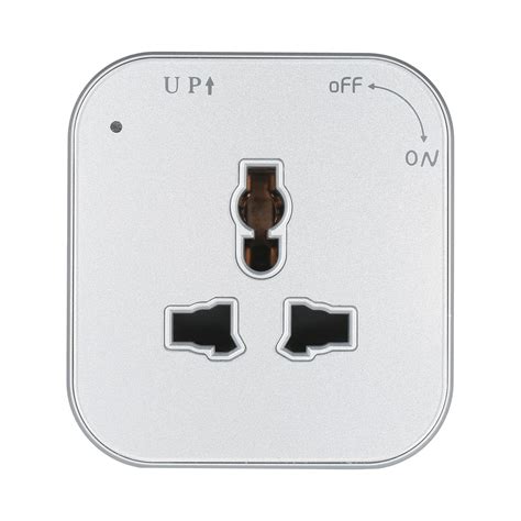 Adapter Outlet Versatile Mobile 3 Pin Socket Universal 3 Pin Mobile Socket Versatile Mobile