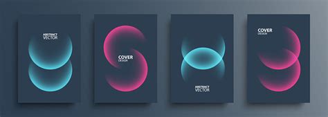 생생한 그라데이션 둥근 셰이프가 있는 템플릿 레이아웃을 덮습니다 그래픽 디자인을 위한 광택 구체가 있는 미래형 추상적 배경 0