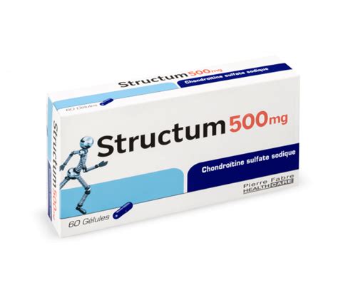 Structum 500mg Gélule Traitement Contre Larthrose Efficace
