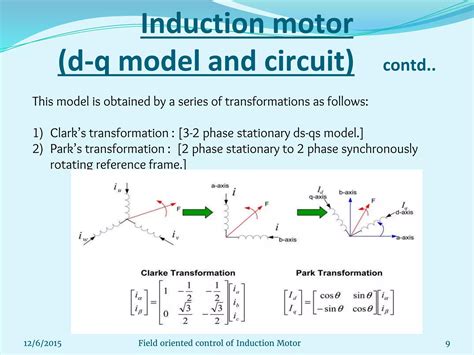 Updated Field Oriented Control Of Induction Motorpptx