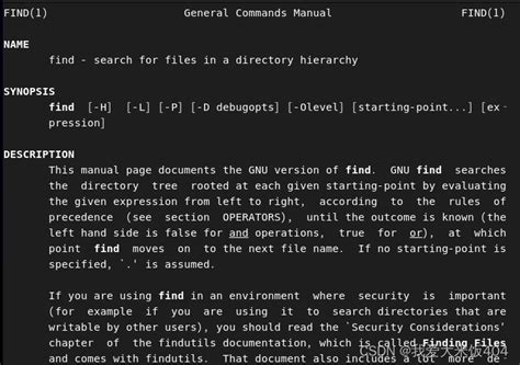 Linux帮助命令linux 帮助 Csdn博客