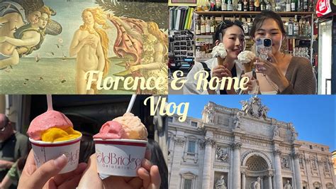 유럽여행 🇮🇹 이탈리아 브이로그 Part1 피렌체 로마 바티칸 Youtube