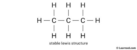 C3h8 Lewis Structure Learnool