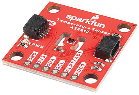 qwiic digital temperature sensor breakout as6212 sparkfun