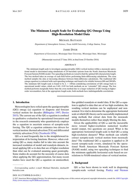 SOLUTION The Minimum Length Scale For Evaluating Studypool