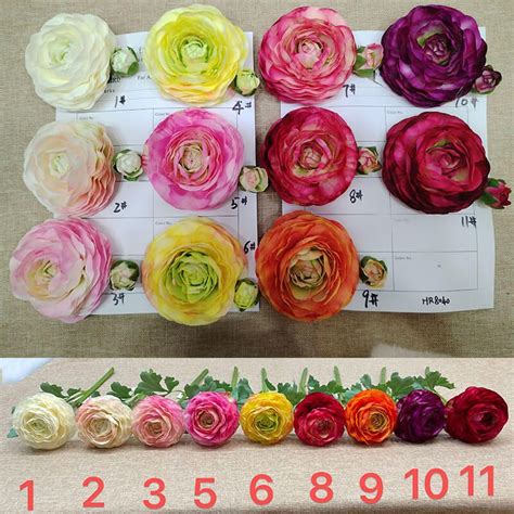 Artificial Ranunculus Flower 20year Sen Masine