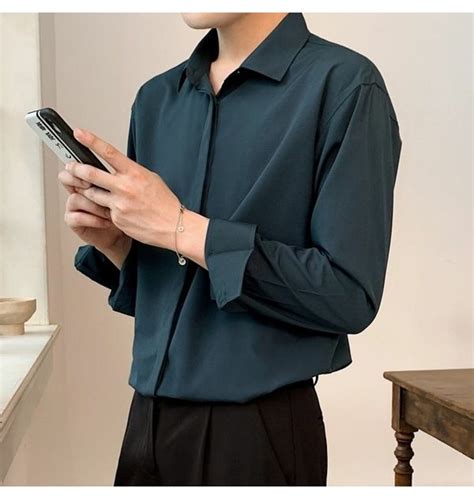 실크 가을 프리미엄 직장인 스트레치 와이셔츠 셔츠 겨울 긴팔 남성셔츠 회사원 결혼식 캐주얼 구김없는 남성 티몬