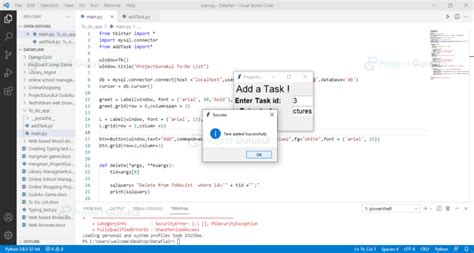 Create To Do List In Python Project Gurukul